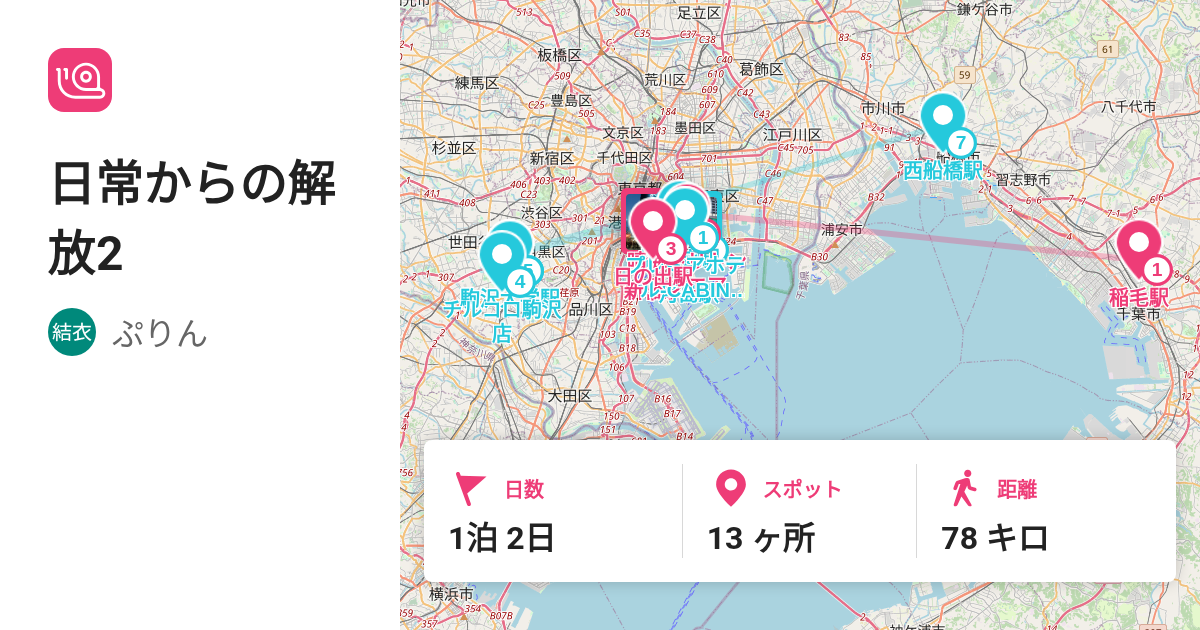 日常からの解放2 | ぷりん @ Funliday travel map